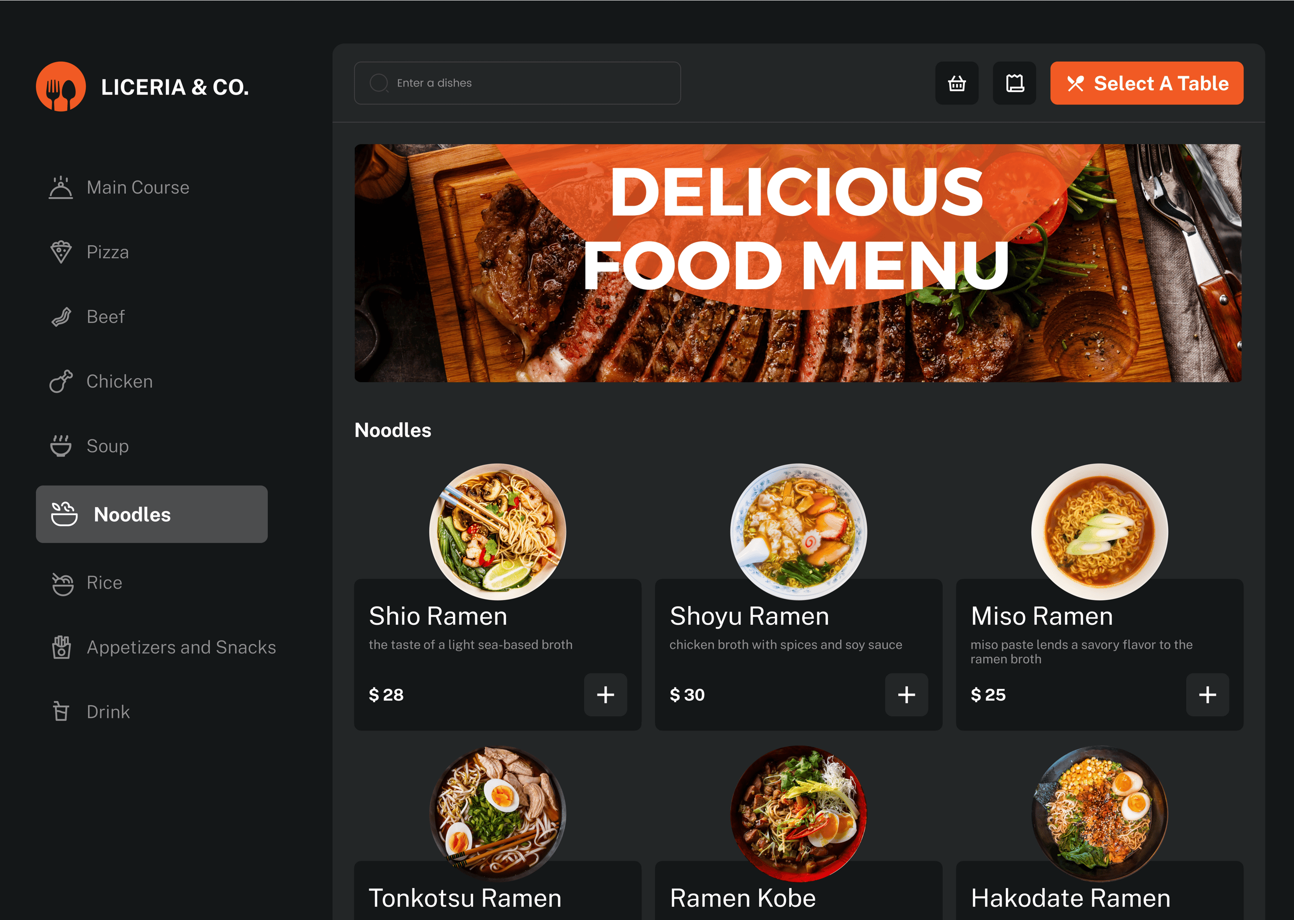 Food Menu Items by Osama Abdelnaser | Layers